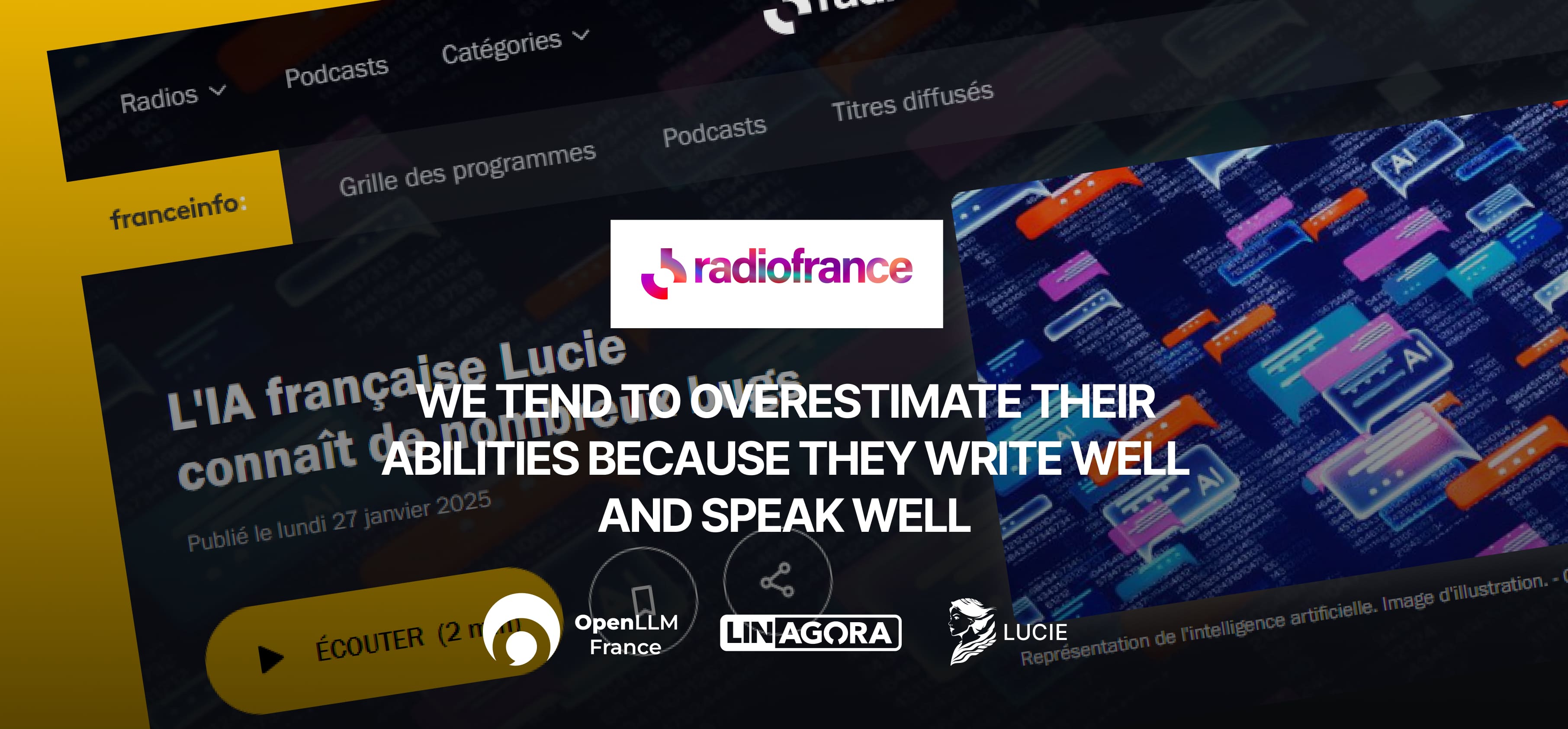 LUCIE : The LLM developed with the OpenLLM France community | Linagora